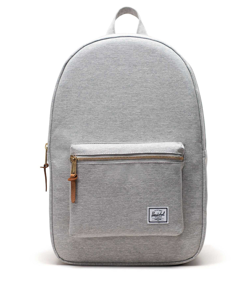 Herschel Settlement Light Grey Crosshatch/Natural Backpack – Grind PH